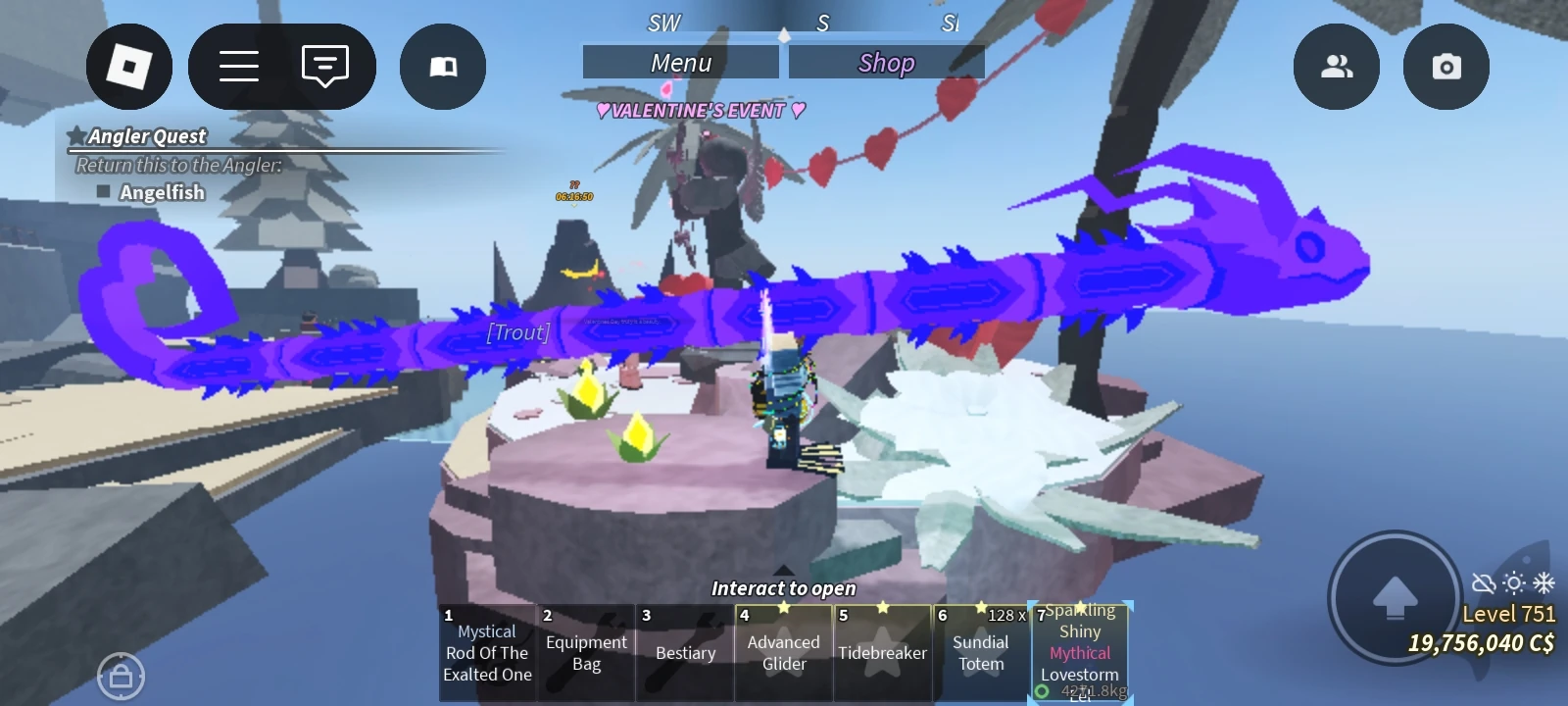 FIRST EVER SHINY SPARKLING MYTHICAL LOVESTORM EEL? | Fandom