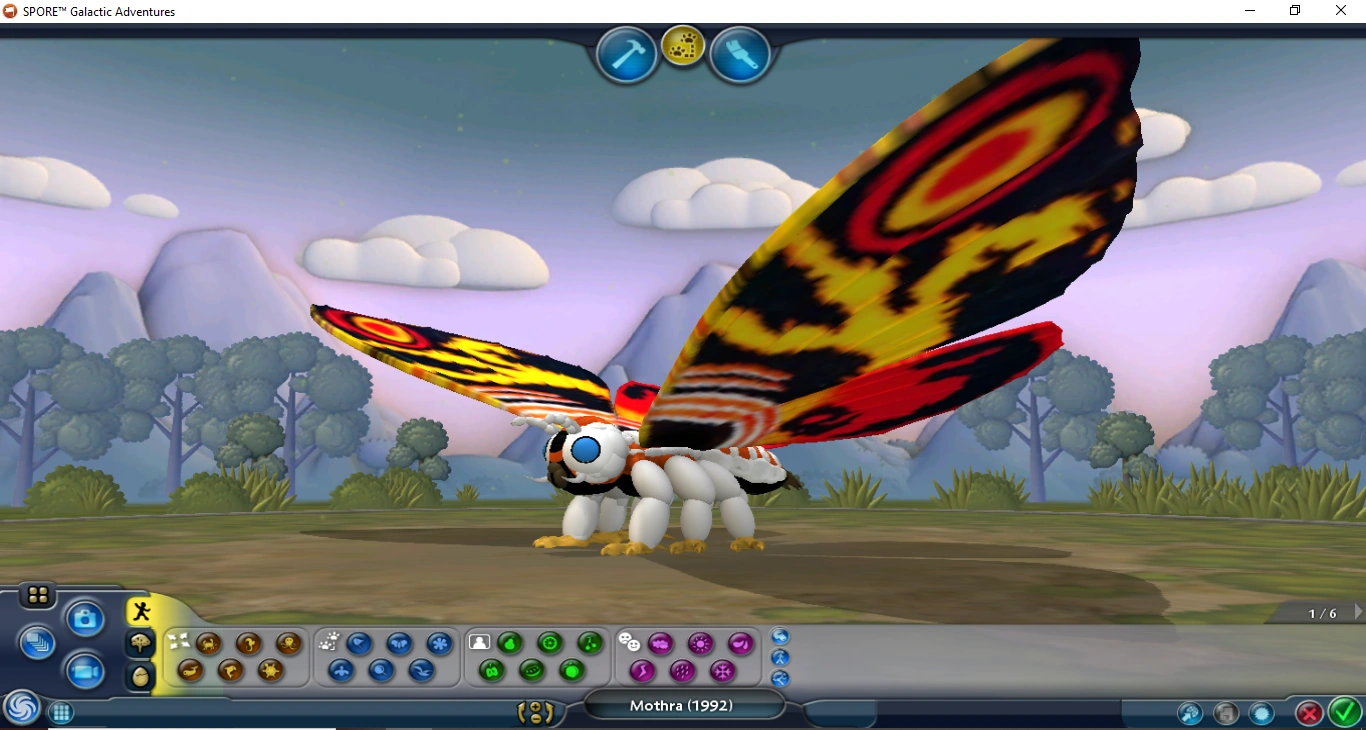 My mothra and battra in spore (with my and other peoples mods) | Fandom