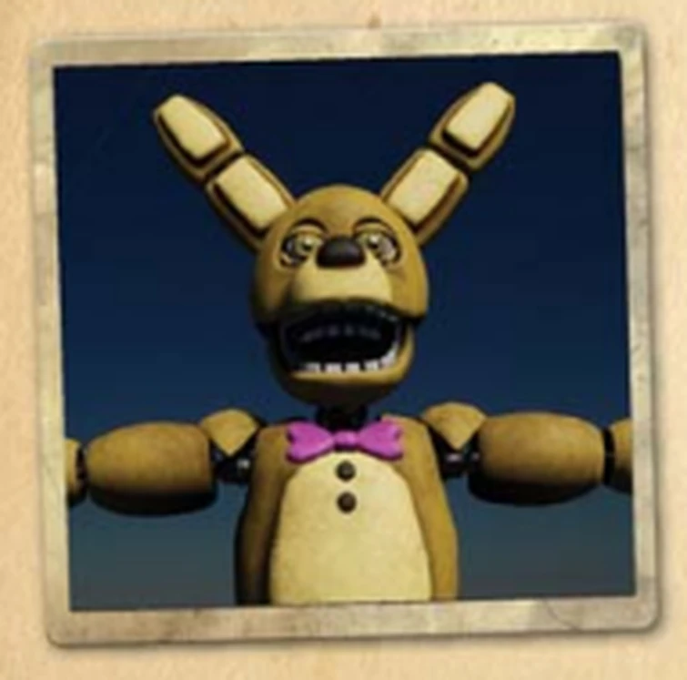 Here have an official Springbonnie model | Fandom