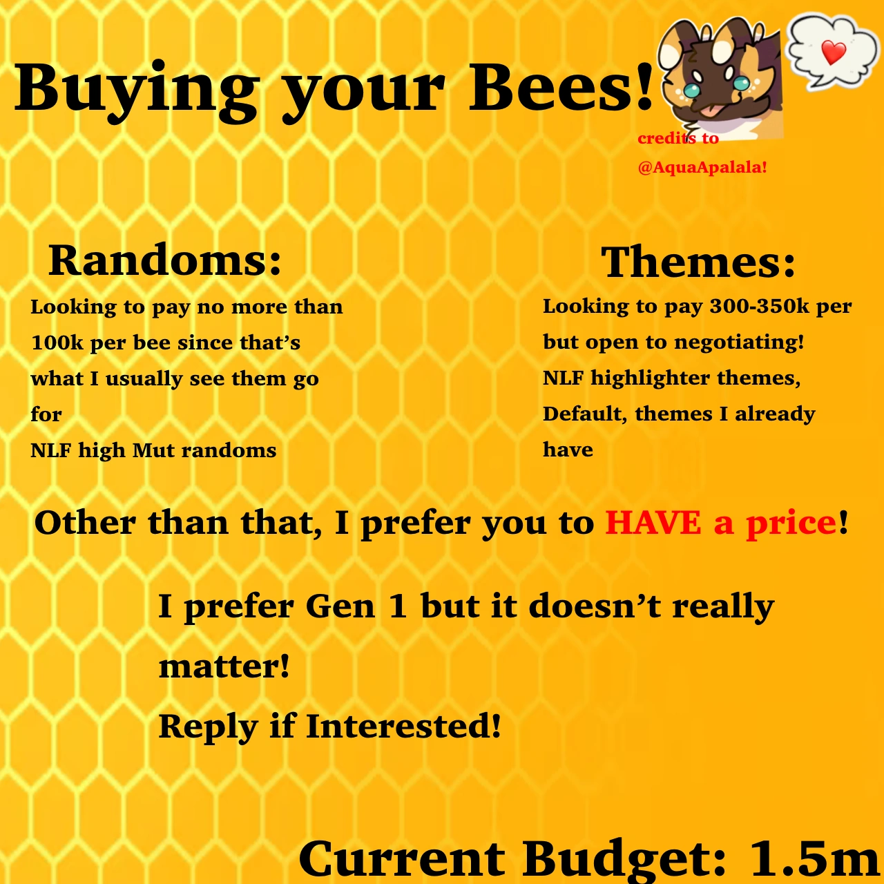 Buying your bees! | Fandom