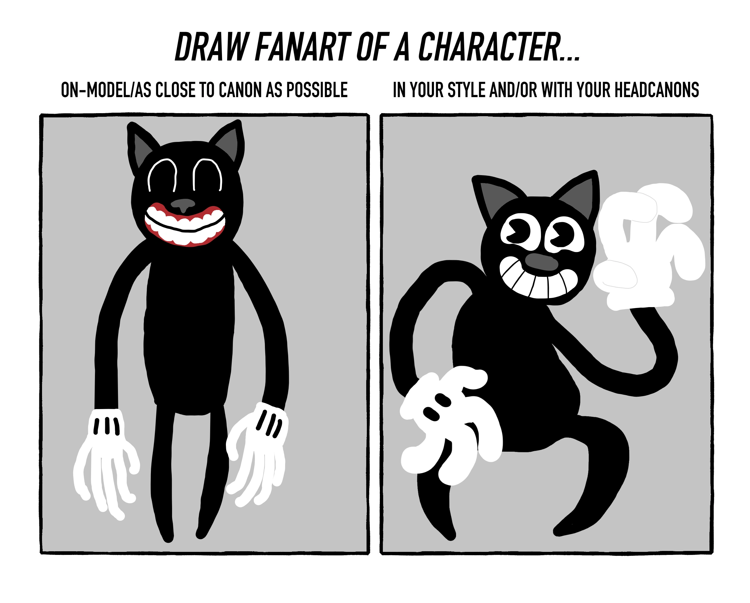 Cartoon Cat Dual Styles | Fandom