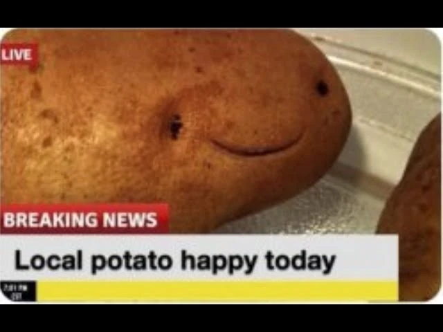 local potato happy today | Fandom