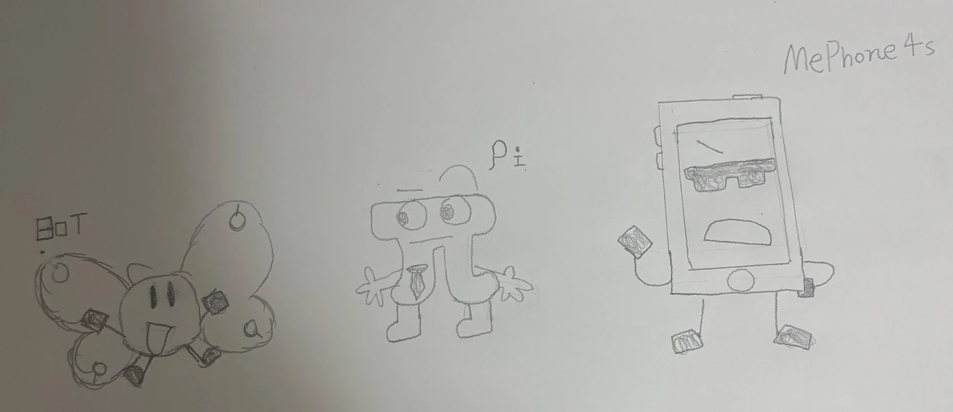 Bot, Pi and MePhone 4s | Fandom