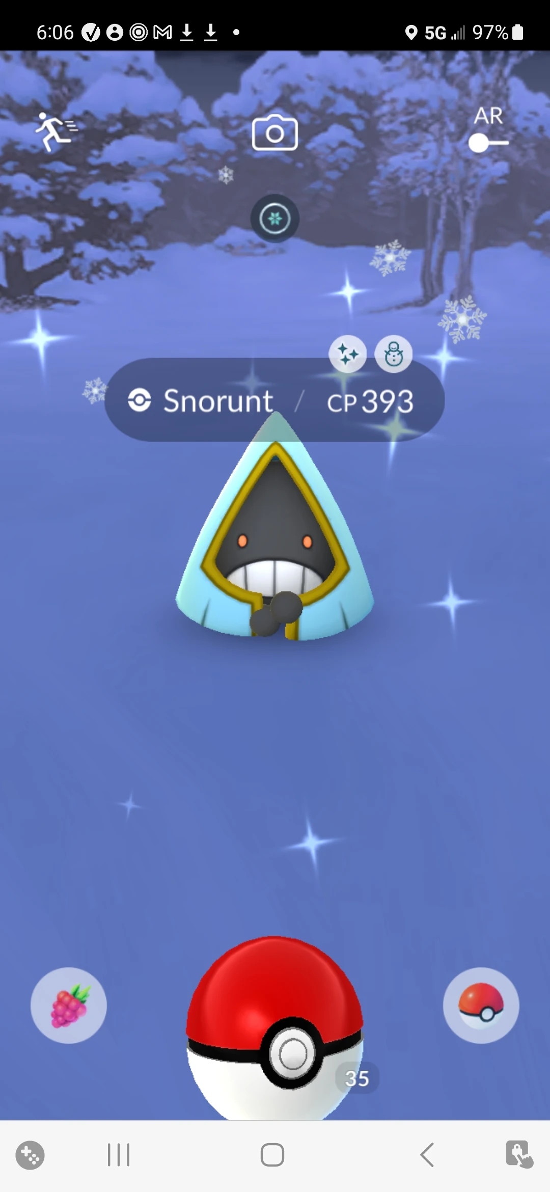 Back to back 4th Shiny Female Snorunt and XXL Snorunt | Fandom