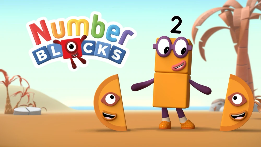 I just heard that Numberblocks have officially revealed the halves ...