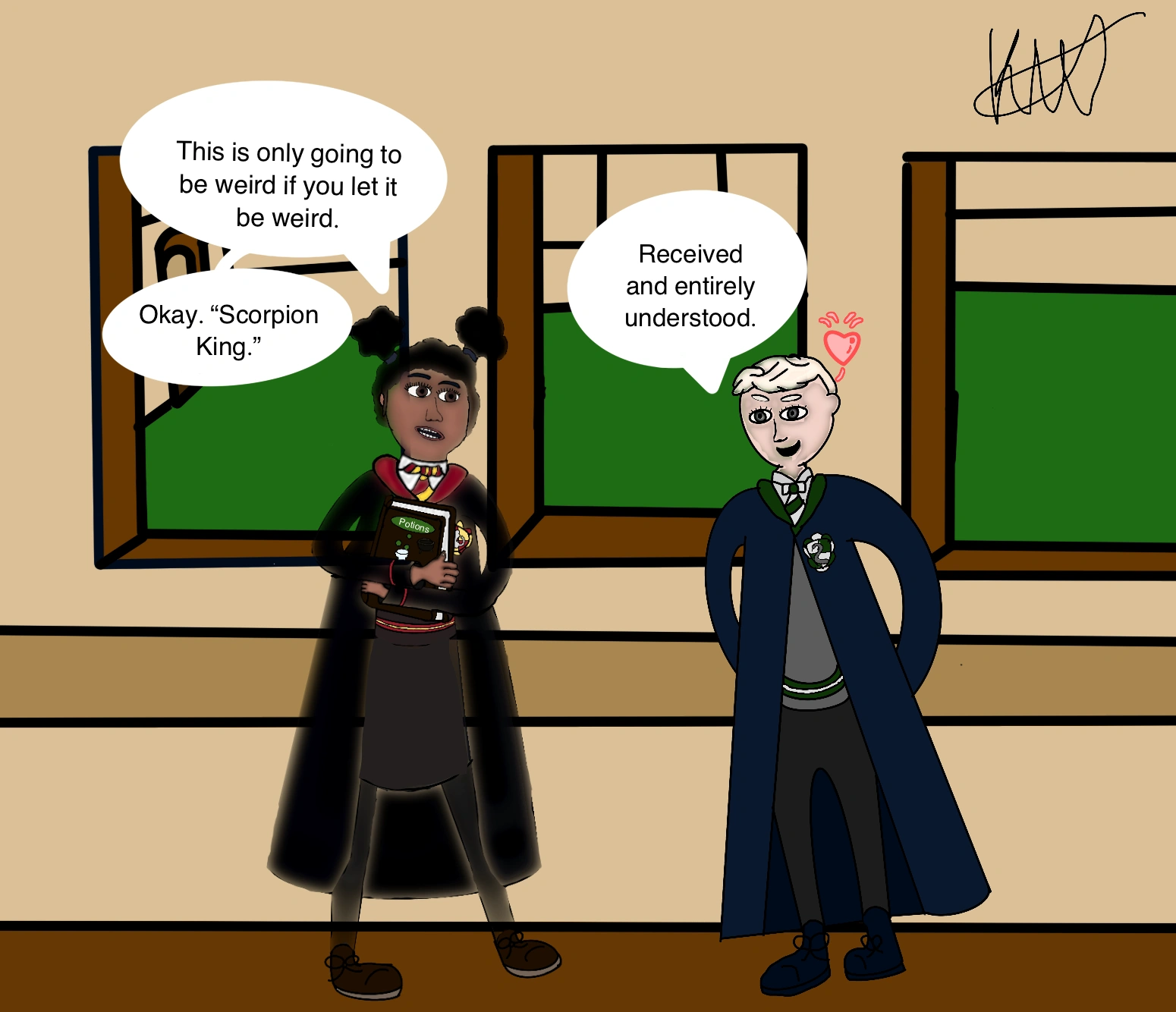 Canon Future Scorose FanArt | Fandom