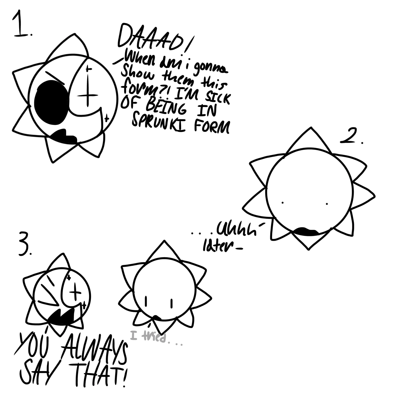 Mr Sun and ASStra mini comic | Fandom