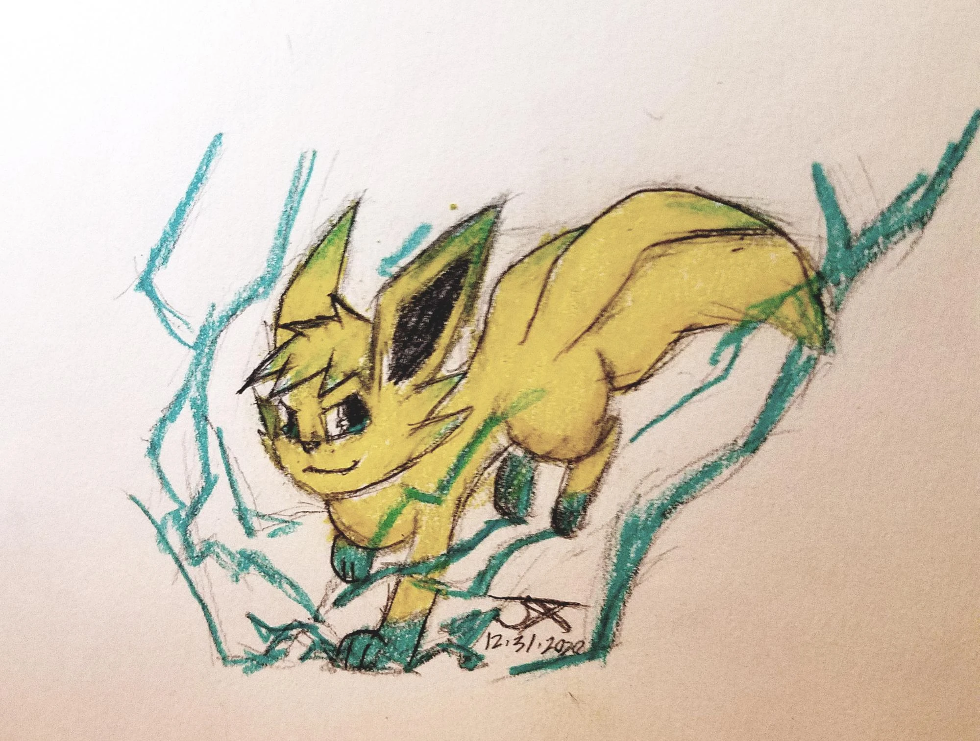 Electric Type Vulpix | Fandom