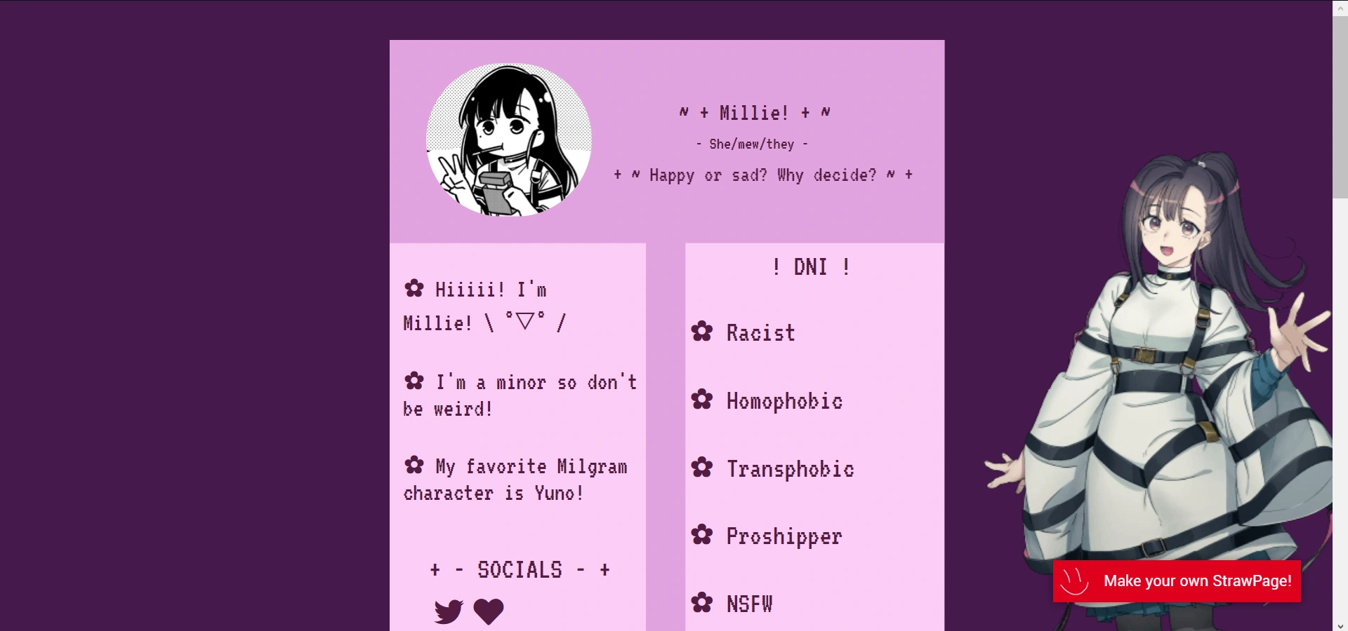 I redesigned my strawpage! :D | Fandom