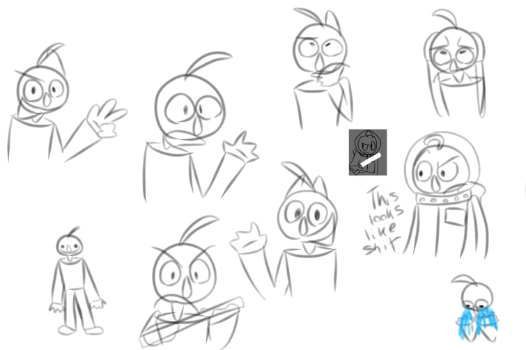 Baldi doodles | Fandom