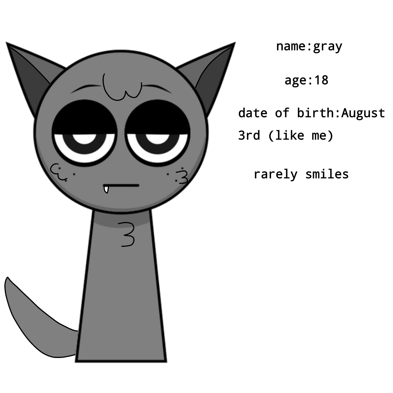 Sprunki cats au effects part 1:gray | Fandom