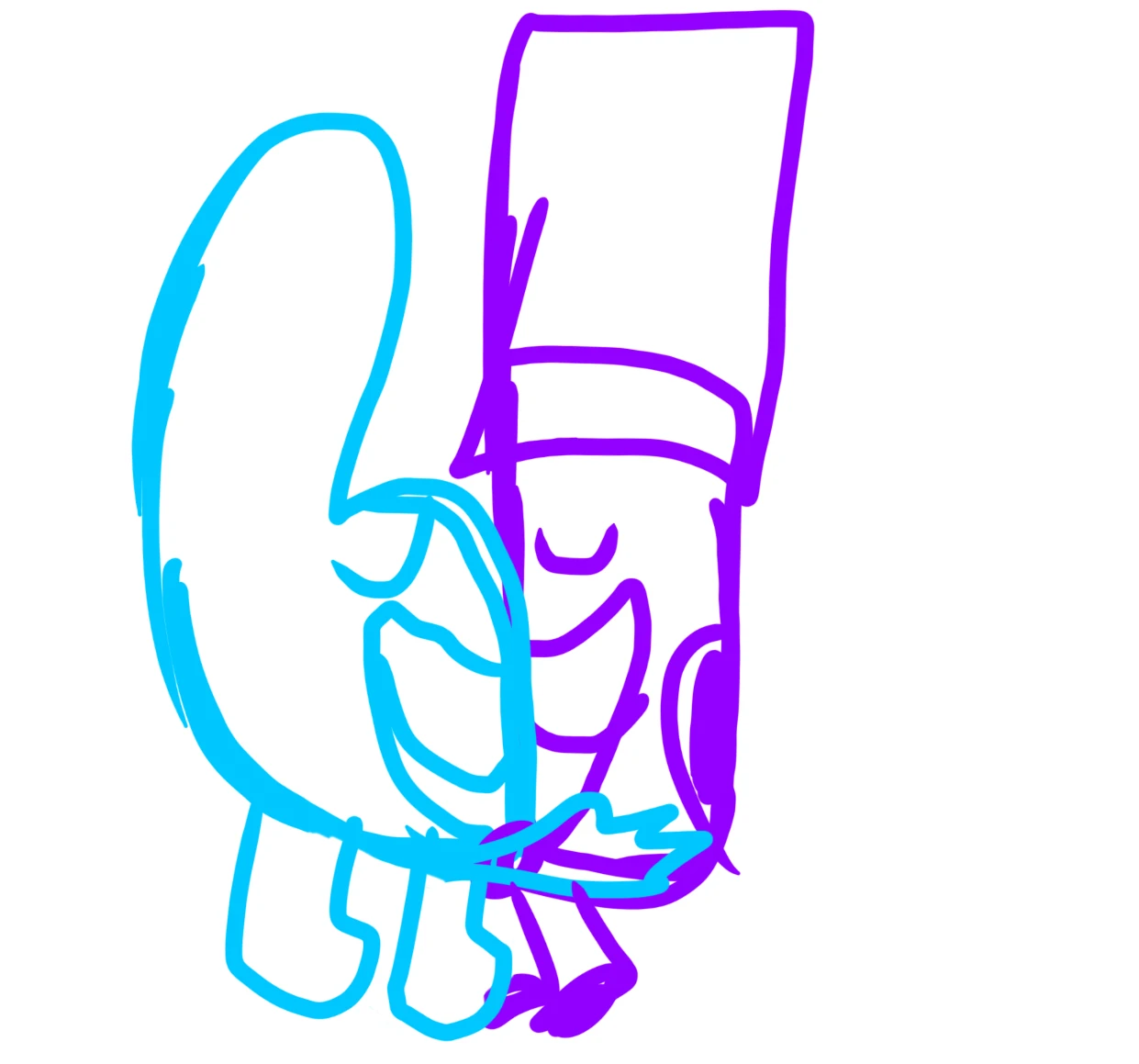 Dumb stupid doodle I made also question I guess 😂😂 | Fandom