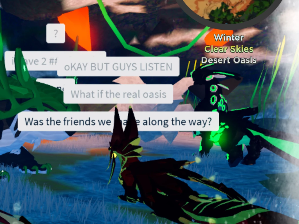 the real oasis. | Fandom