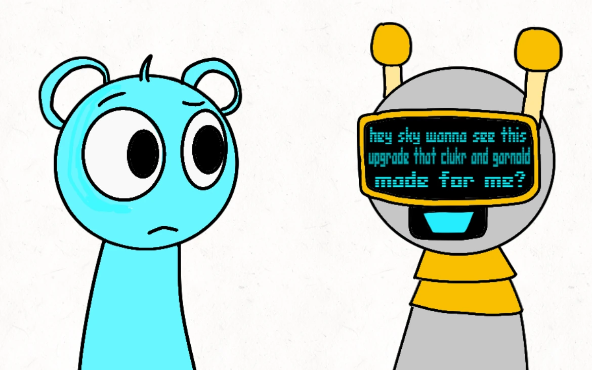 fun bot shows sky something special | Fandom