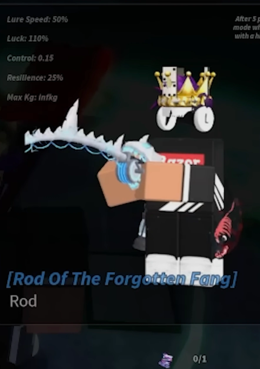 Found some info on the forgotten fang rod | Fandom
