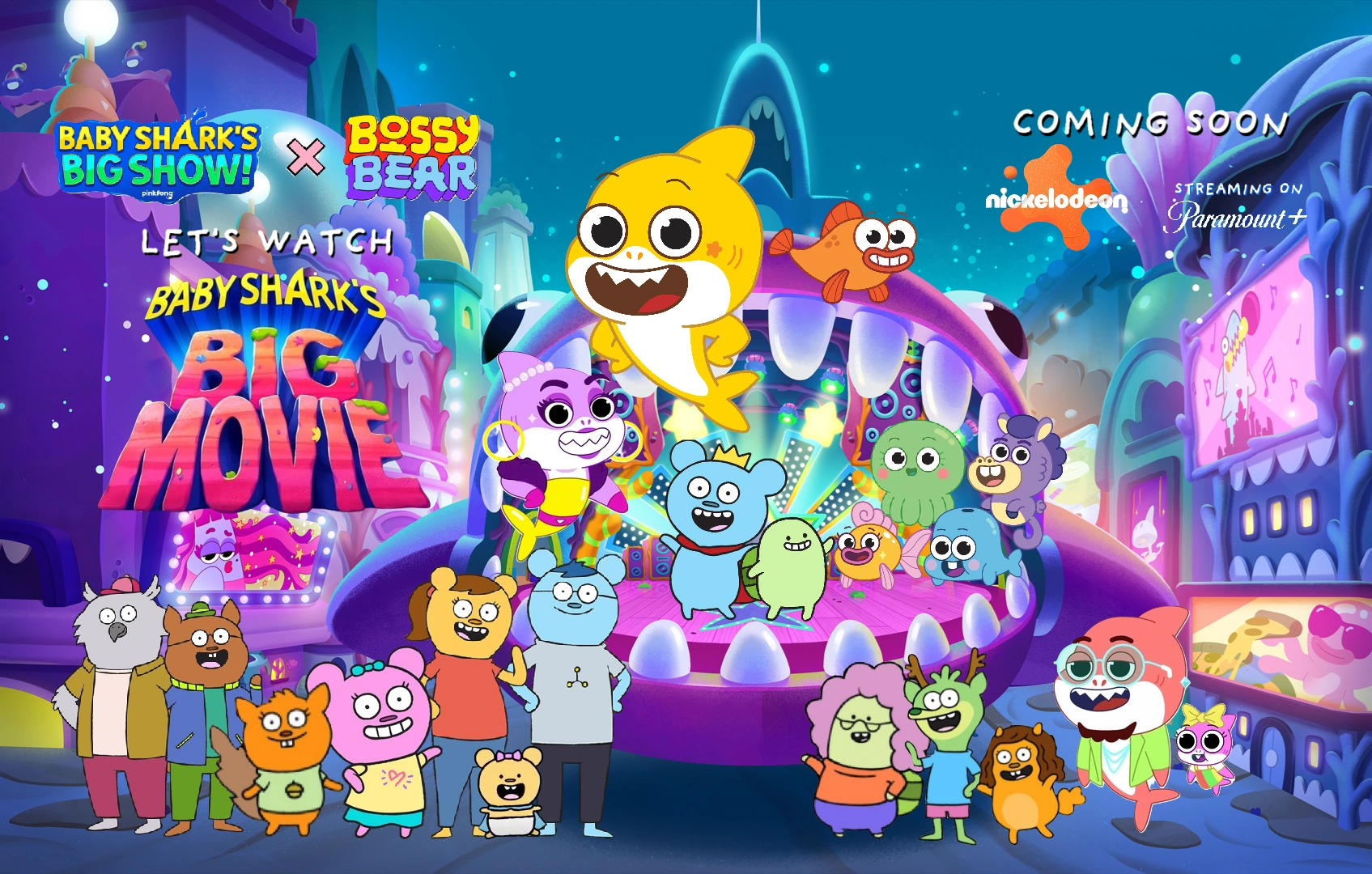 Baby Shark's Big Show! × Bossy Bear 1-Hour Crossover Special Idea ...