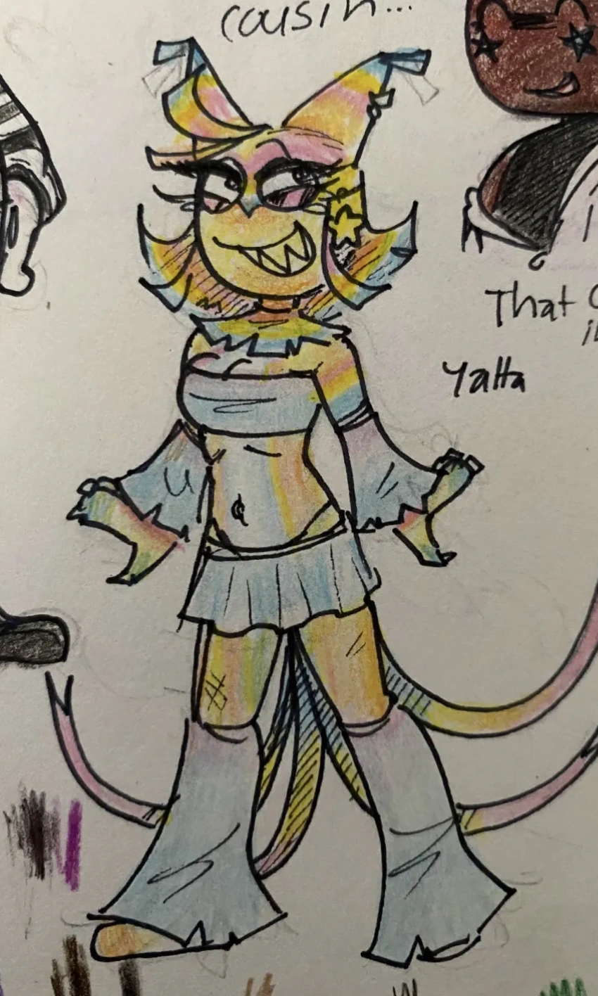 MORE DW ART MUHAHAHA (very small tw for healed scars? 4th image) | Fandom