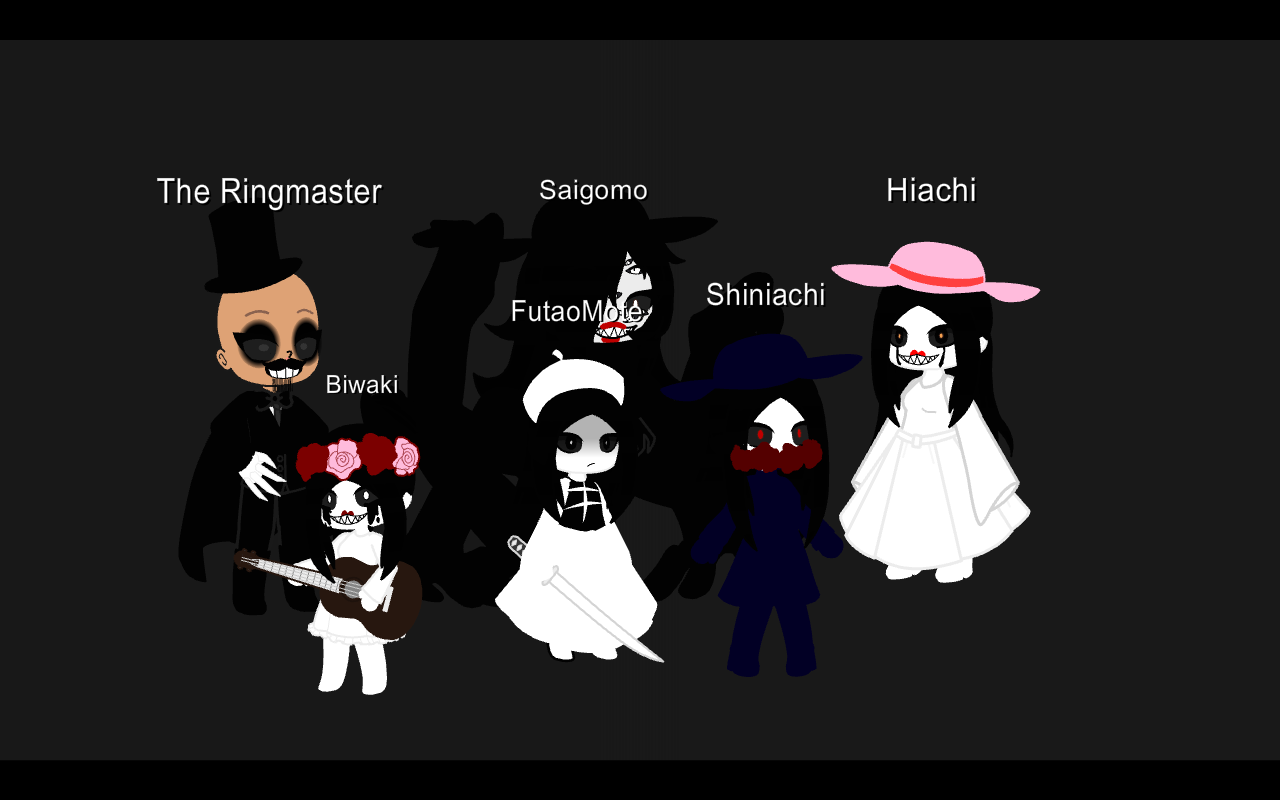 All The Mimic characters I've made so far in Gacha club (who should I ...