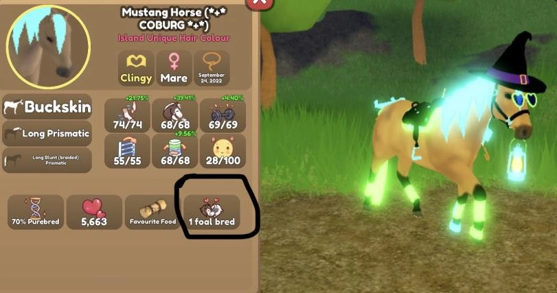 prismatic musty iuh with 1 foal bred | Fandom