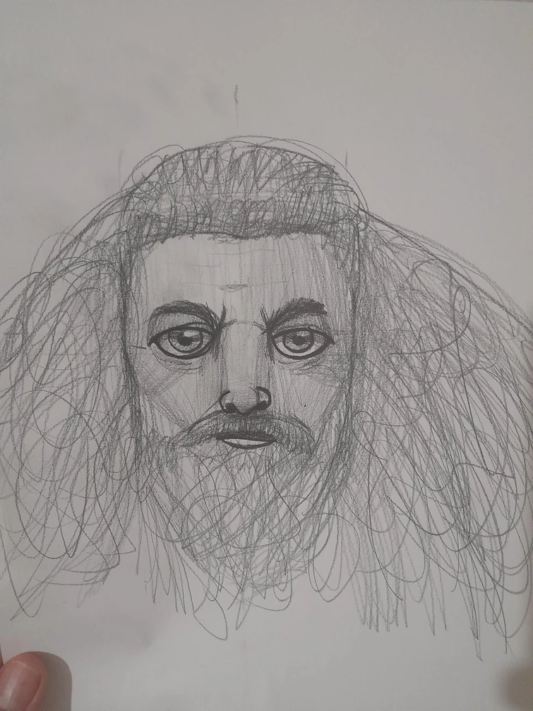 My sketch of Hagrid | Fandom