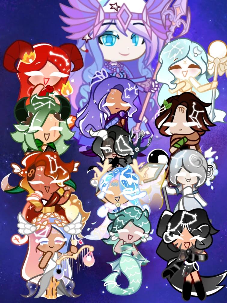 Zodiac Queen Cookie and the Zodiac Cookies | Fandom