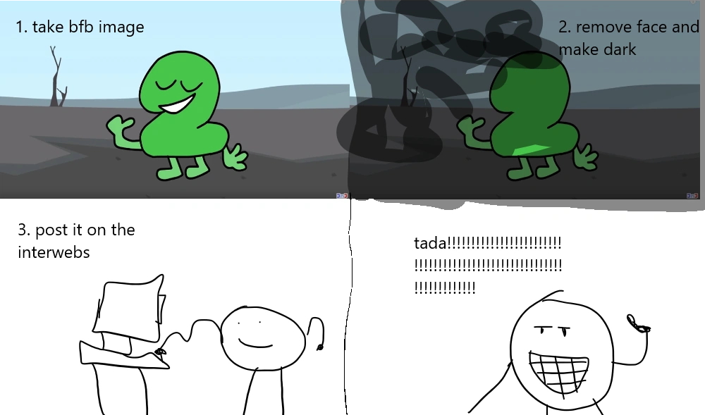 how to make a scary bfdi creepypasta | Fandom