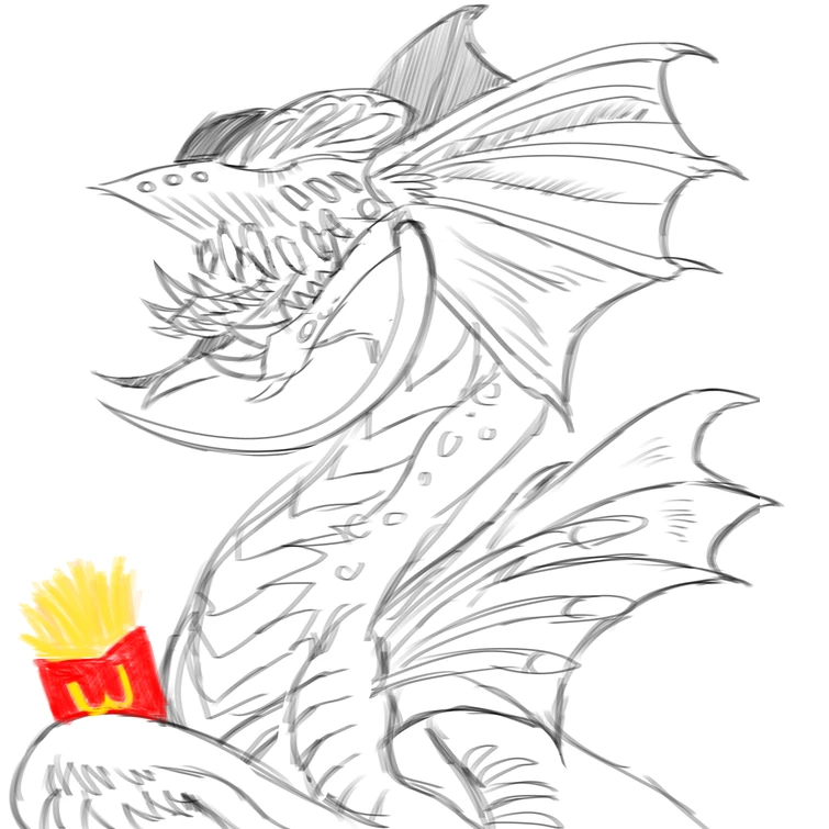 Drawing YOUR 🫵 favorite dragons eating your favorite food/drink | Fandom