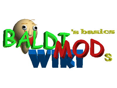 I made a logo of the baldi mod wiki | Fandom
