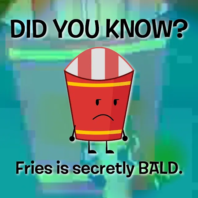 Fries is canonically bald | Fandom