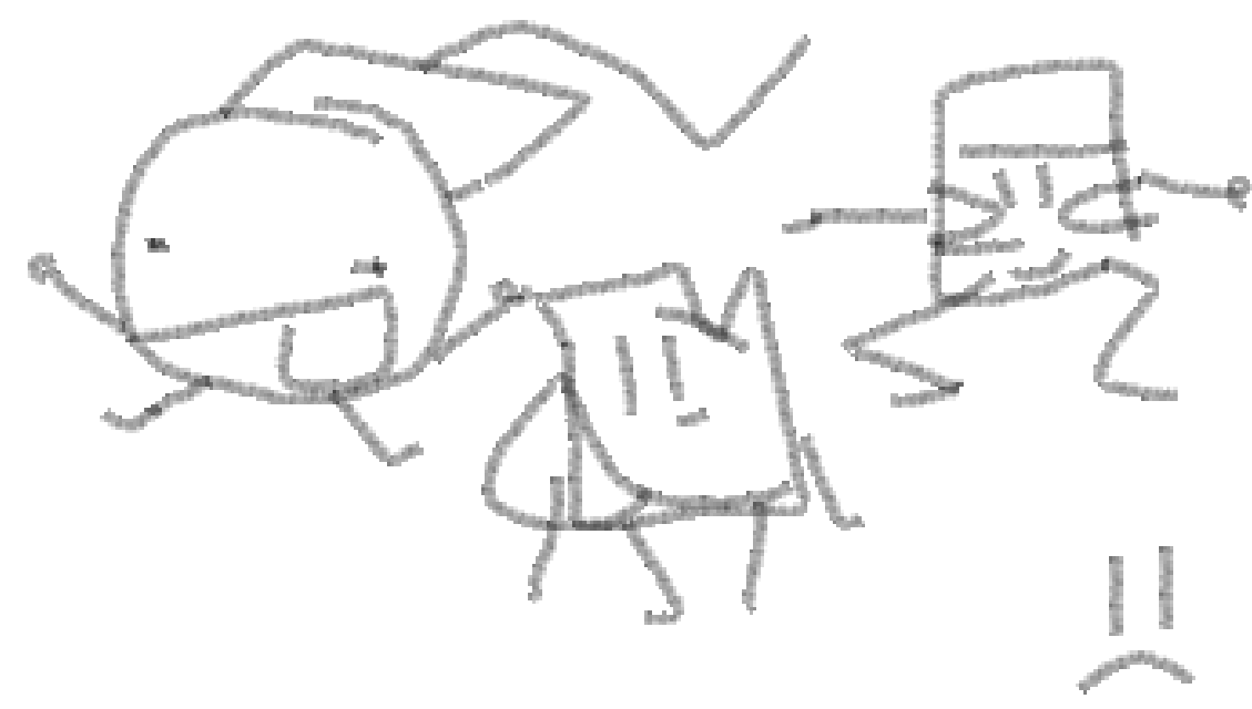 some. bfdi characters using naturual pencil on ms paint | Fandom