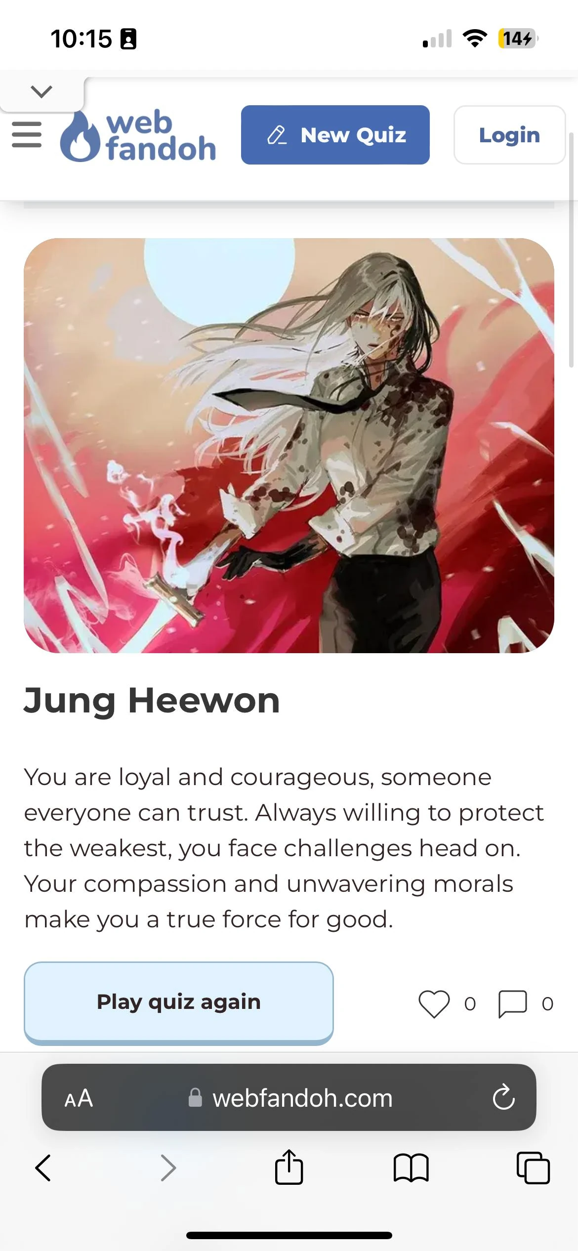 Hey! Which Omniscient Reader’s Viewpoint character are you? | Fandom