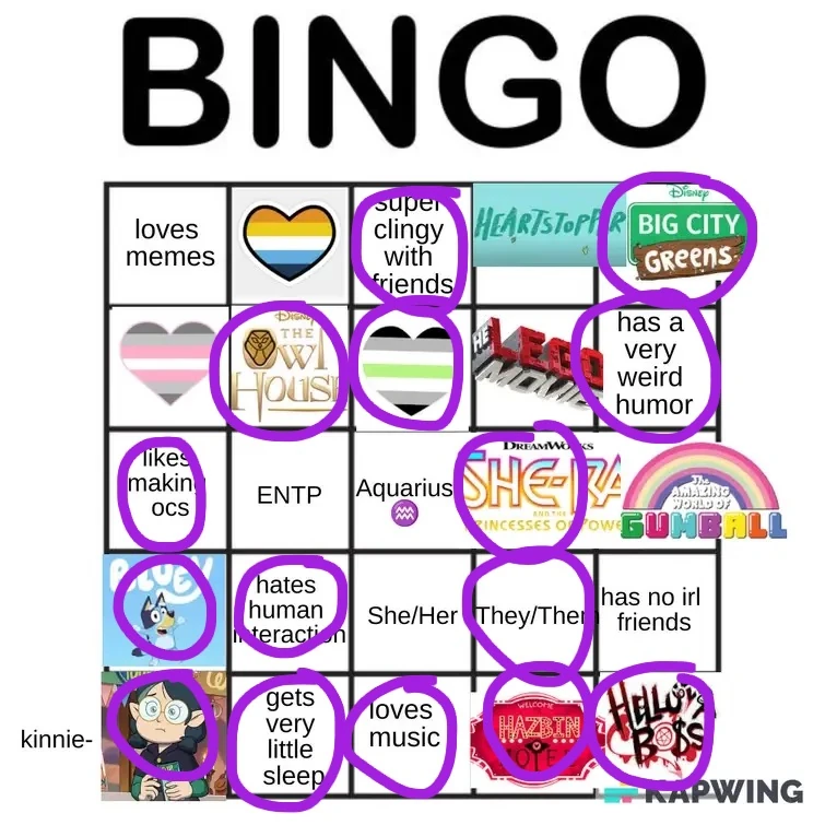me bingo :D | Fandom