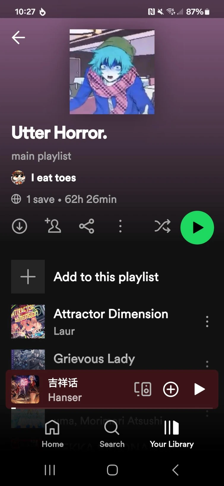 since we are flexing playlists.... | Fandom