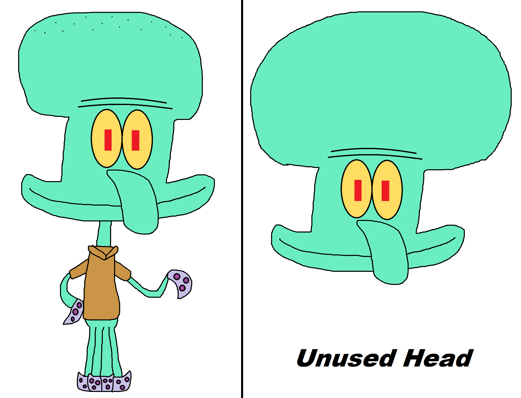 How To Draw Squidward