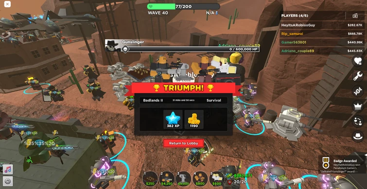 Badlands II victory | Fandom