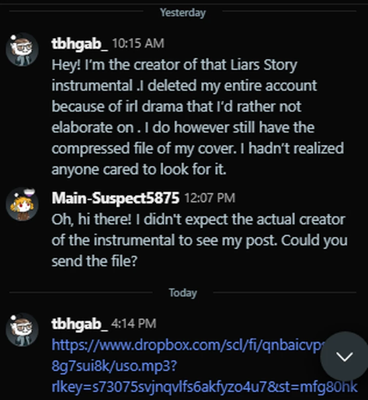 Lost Liar's Story fanmade instrumental? | Fandom