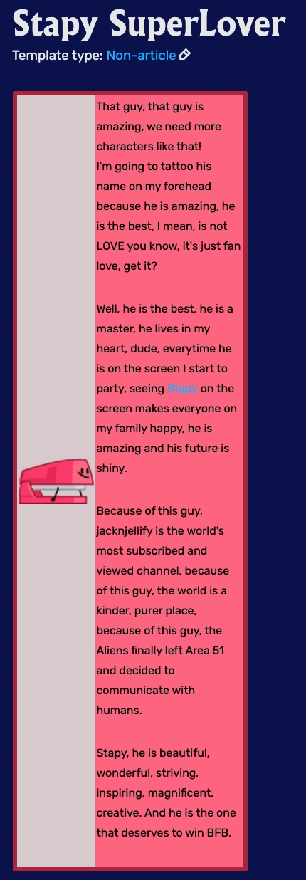 Stapy SuperLover template is the last template i'm releasing today! | Fandom