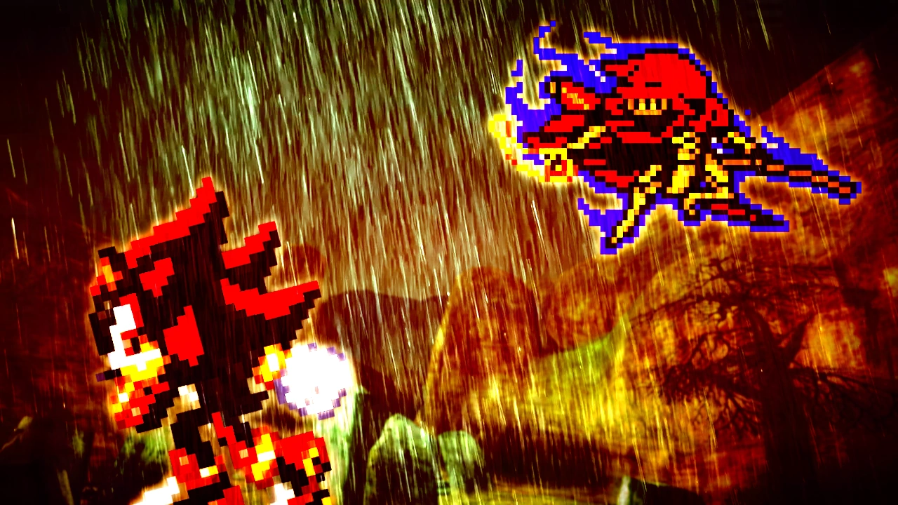 Specter Knight Vs Shadow The Hedgehog Sprite Arts | Fandom