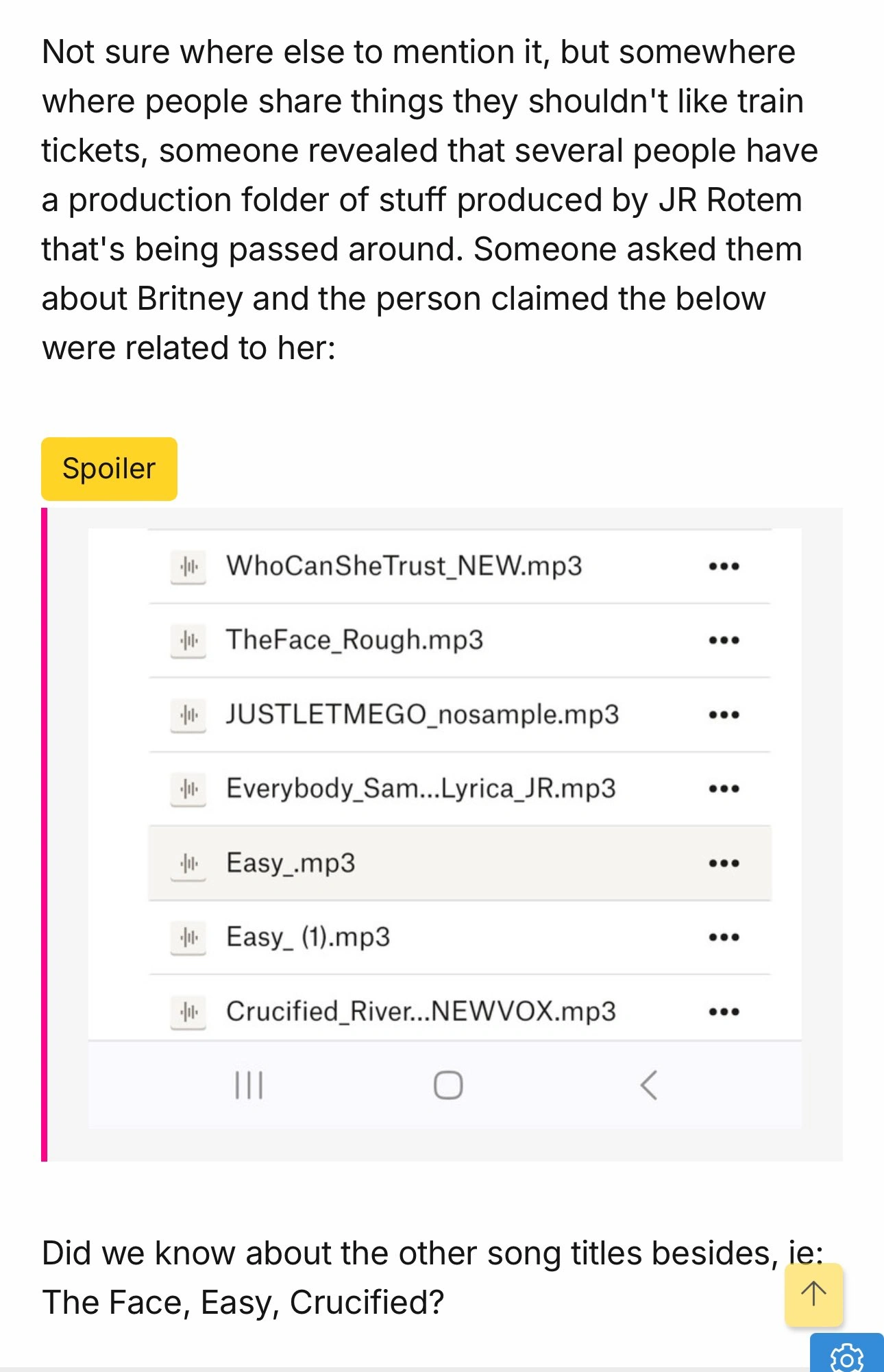 A folder containing Blackout outtakes is being passed around | Fandom