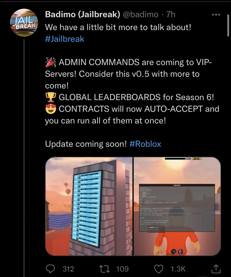 Admin command are coming to VIP servers | Fandom