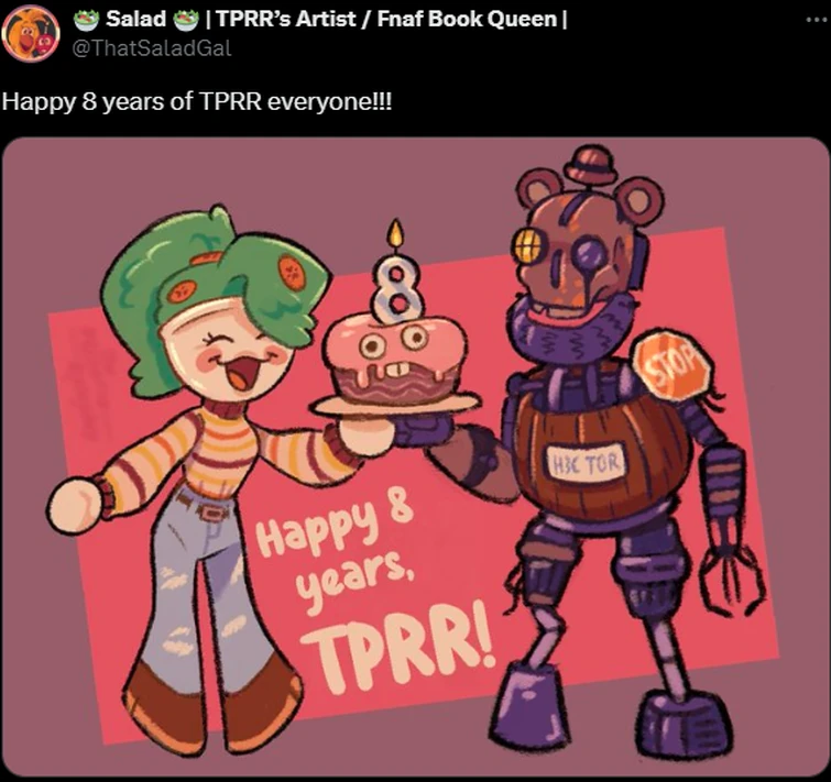 Happy birthday to tprr i guess- | Fandom