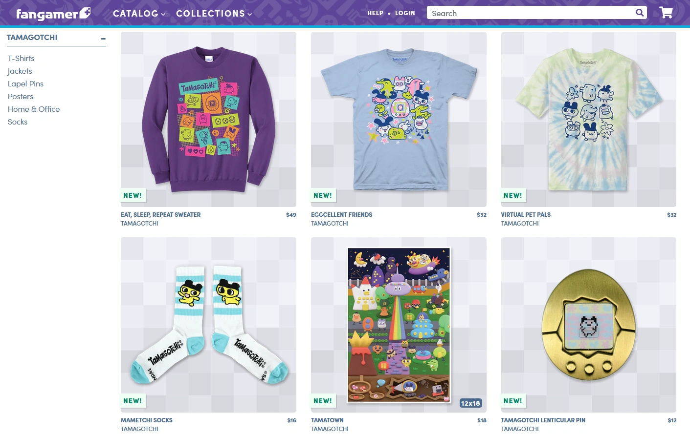 Tamagotchi Merchandise now on Fangamer | Fandom