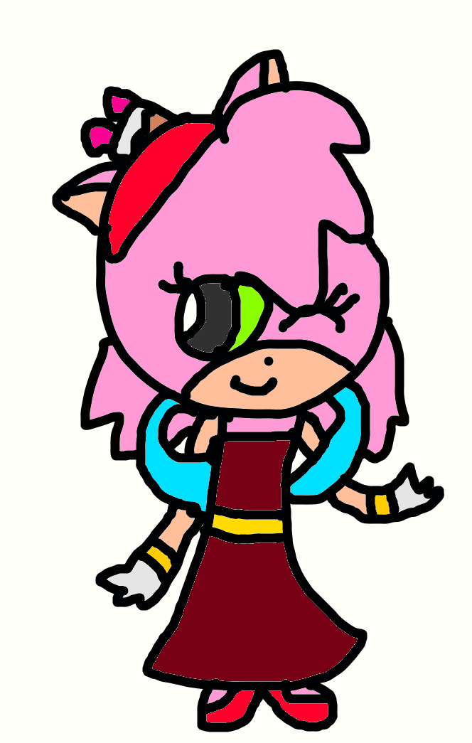 Amy rose in a murder mystery outfit | Fandom