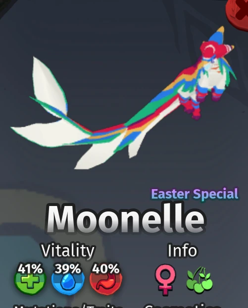 Guys guys I finally got skittle mut on my moonelle! | Fandom