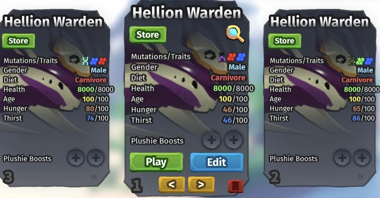 Selling Full Halloween Set of Hellion Warden | Fandom