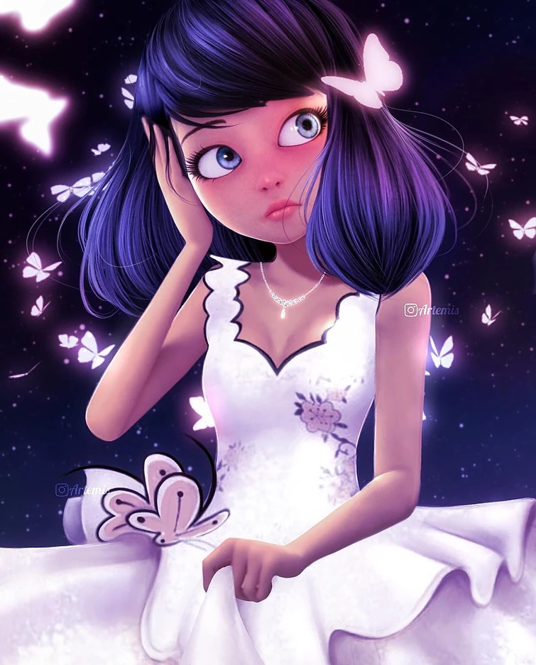 Marinette's (Prom Dance) Dress Saturday | Fandom