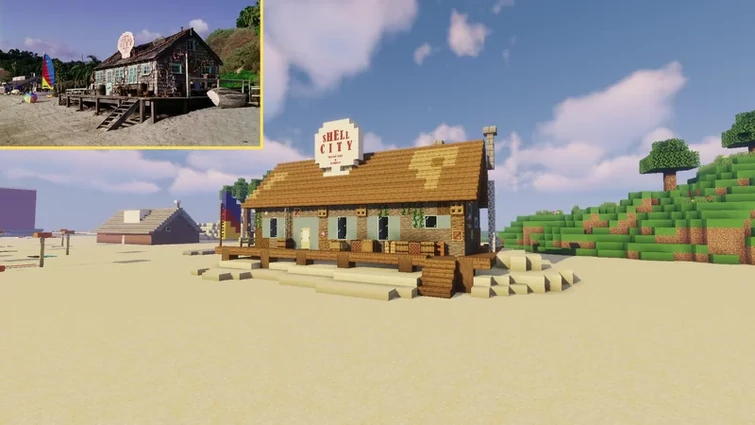 I used images and references to make the most accurate Spongebob map in ...