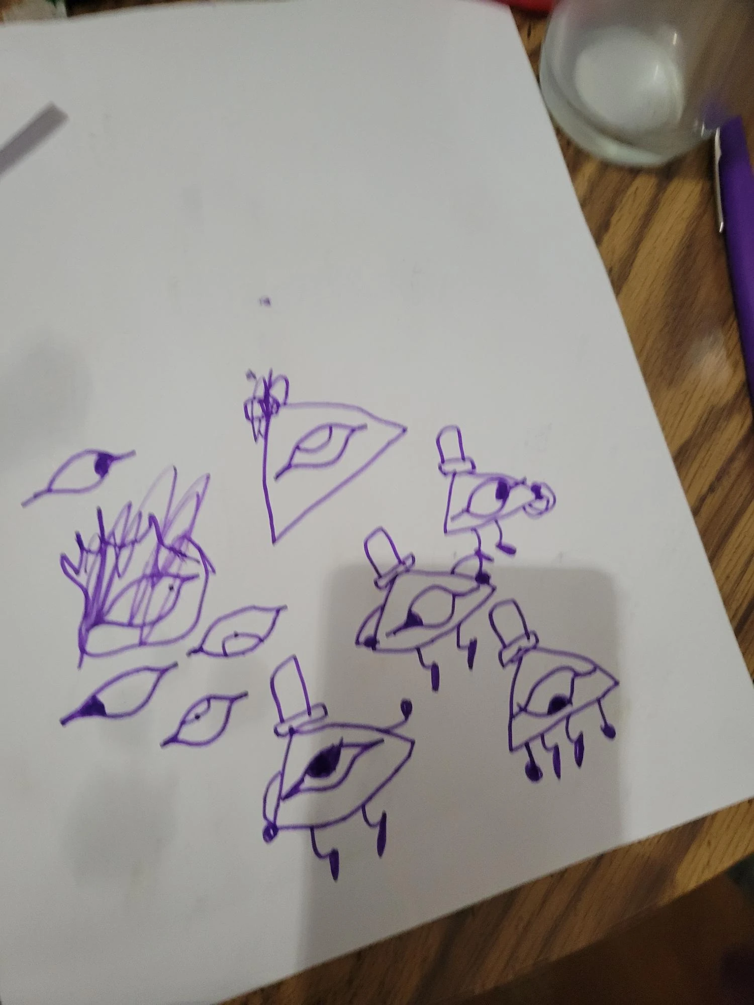 Drew doodles lol | Fandom