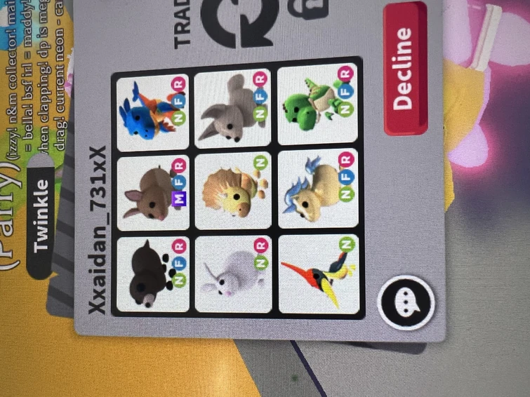 Trading MFR Snow owl and R Cow and R Minion for Crow/Evil Unicorn | Fandom