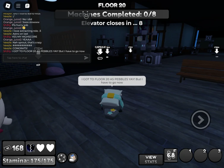 Yay I got pebble’s floor 20 mastery | Fandom